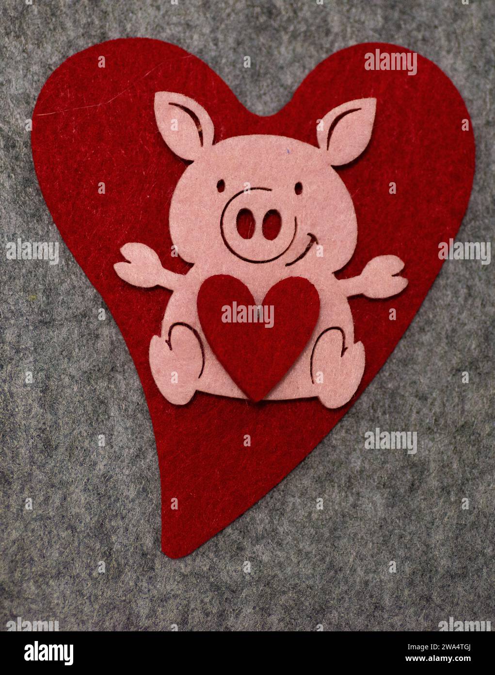 Pink lucky pigs with hearts and or lucky clovers wish you all the best ...