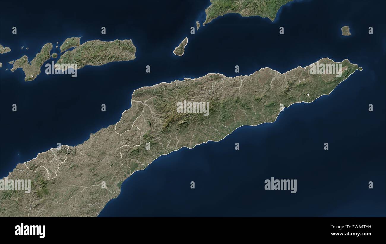 Timor leste outline map hi-res stock photography and images - Alamy