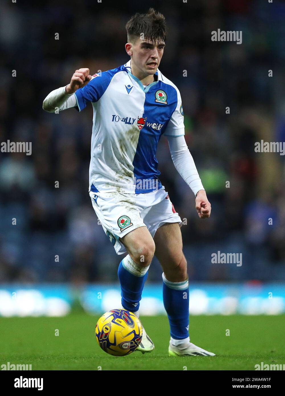 Blackburn Rovers' Andrew Moran during the Sky Bet Championship match at ...