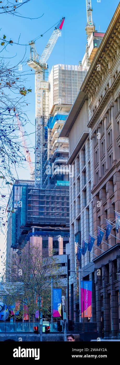 The new office tower at 39 Martin Place, Sydney, Australia under ...