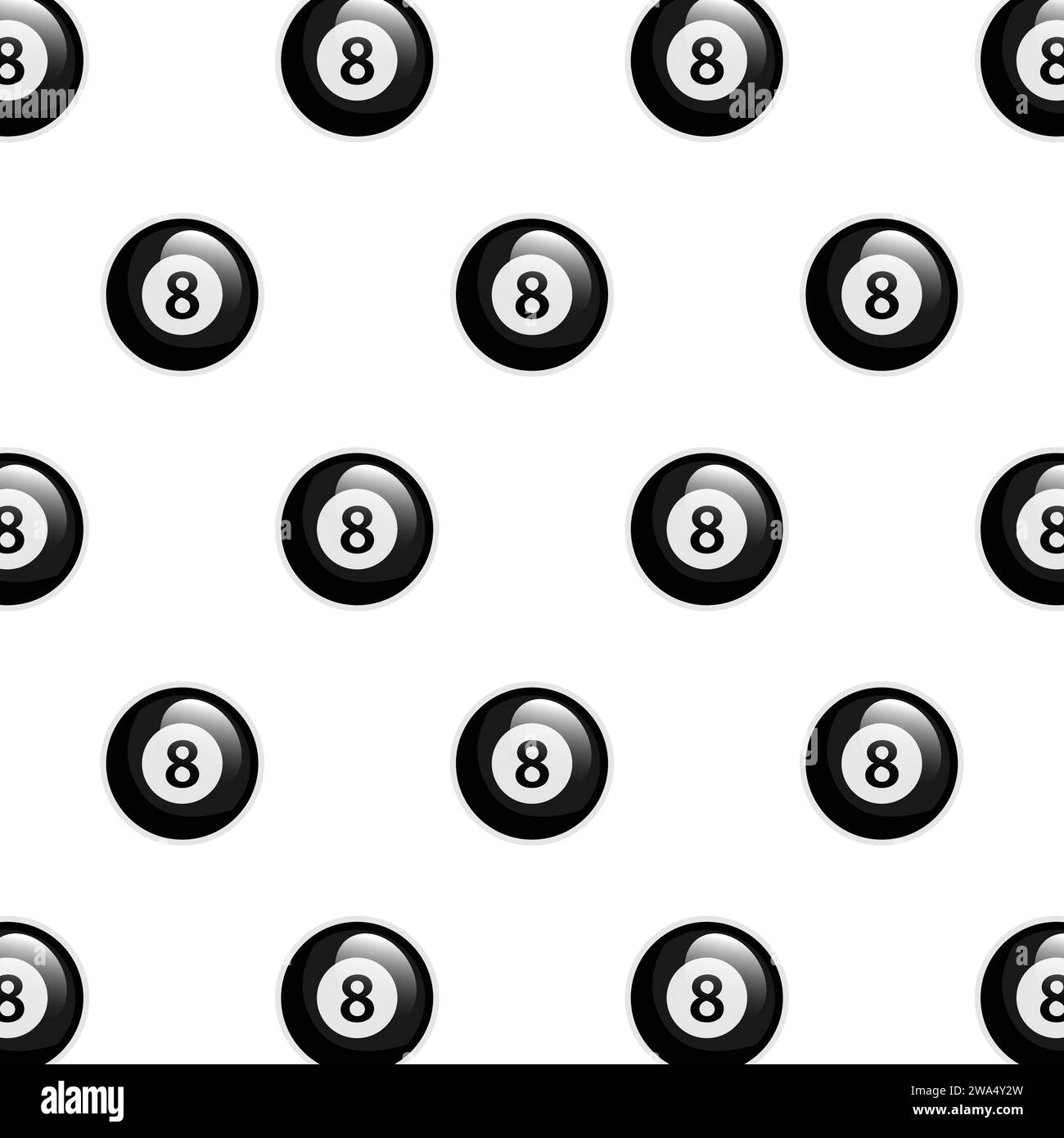 Billiard sport pattern art design vector Stock Vector Image & Art - Alamy