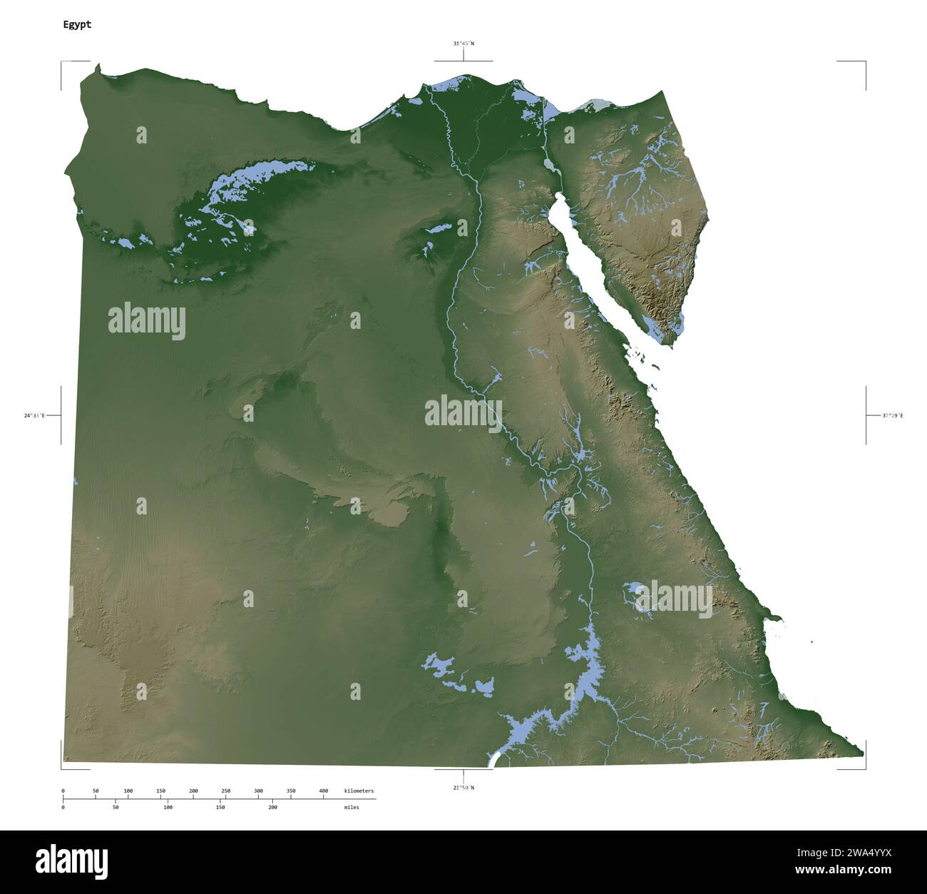 Shape of a Pale colored elevation map with lakes and rivers of the ...