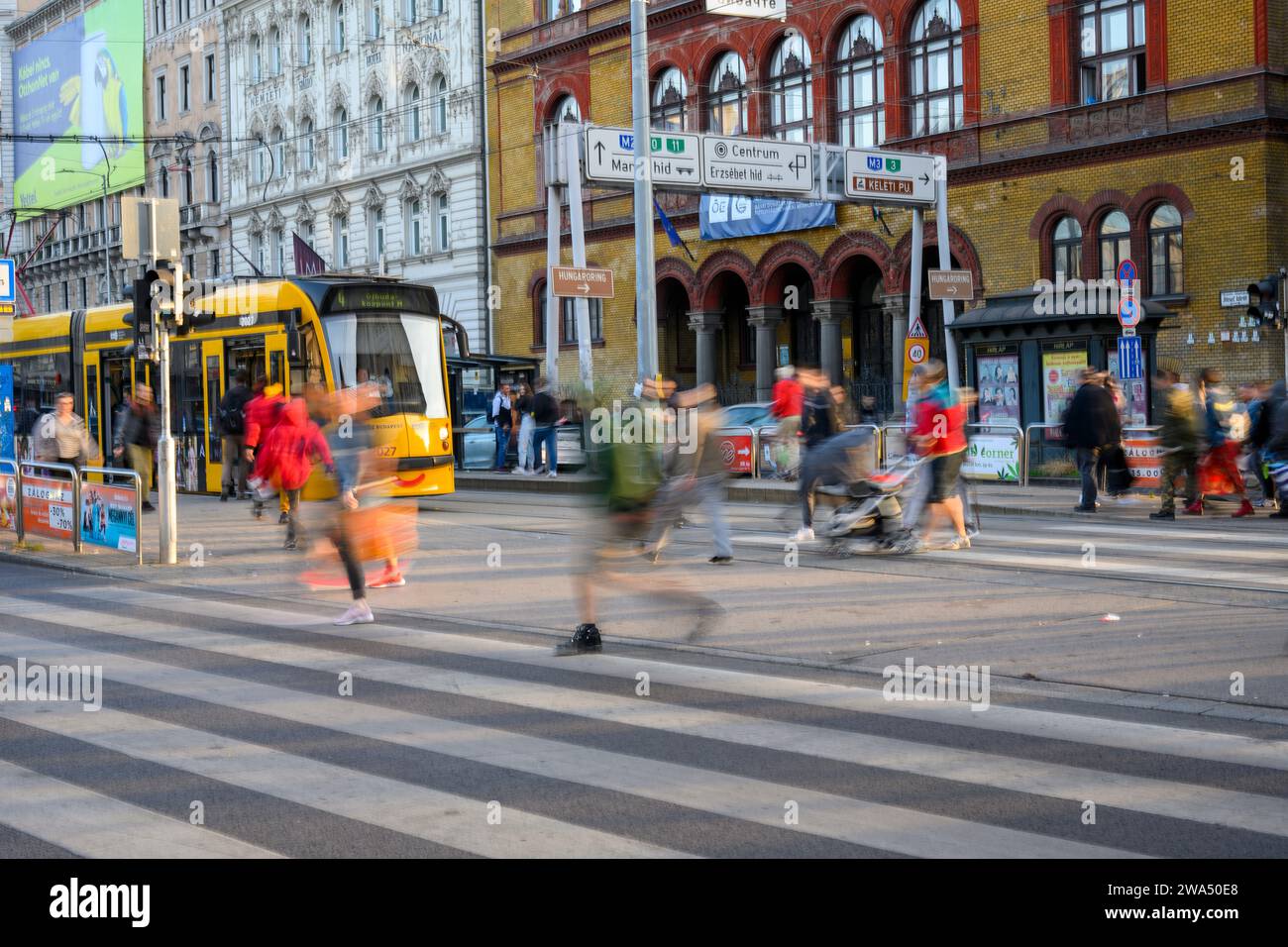Budapest public transport hi-res stock photography and images - Alamy