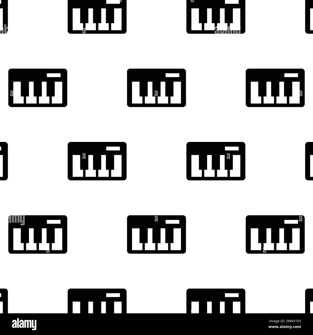 Piano pattern Stock Vector Images - Alamy