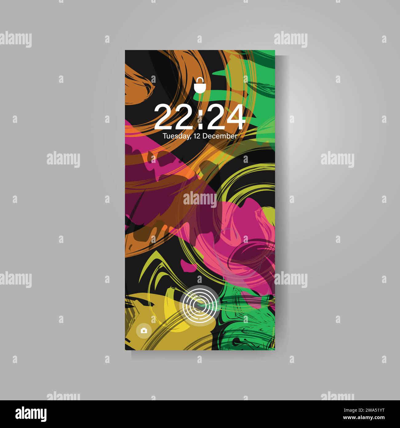 Lock screen wallpaper hi-res stock photography and images - Alamy