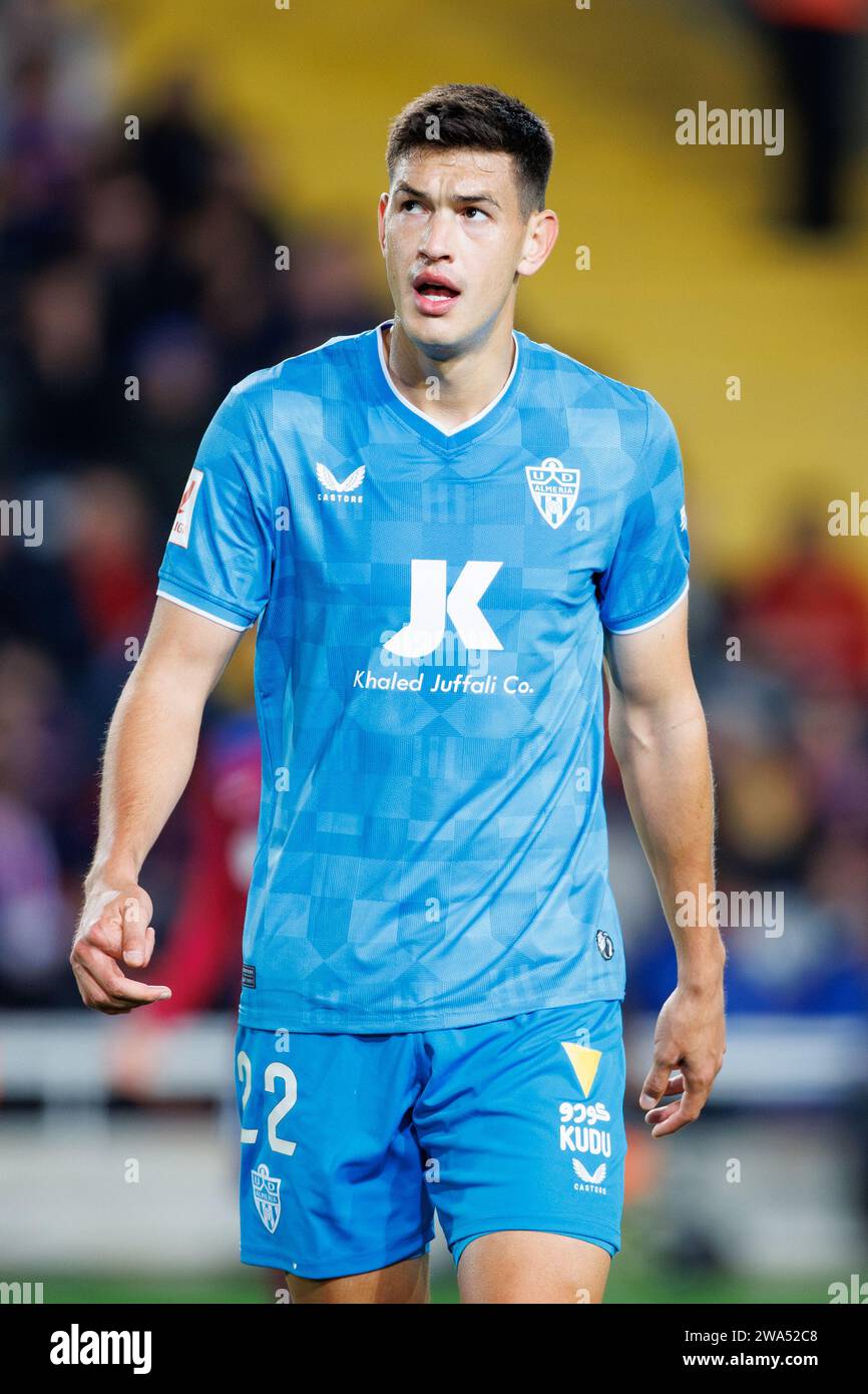 Barcelona, Spain. 20th Dec, 2023. Cesar Montes in action during the ...