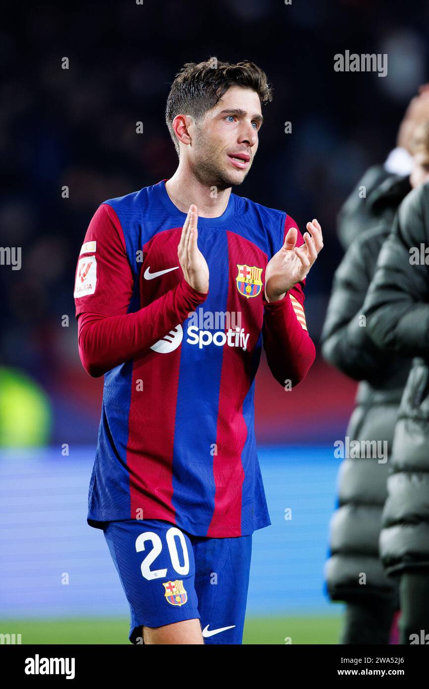 Barcelona, Spain. 20th Dec, 2023. Sergi Roberto in action during the ...