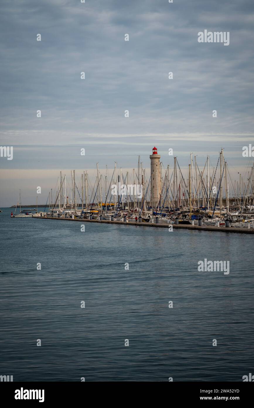 Port in Sète, a major port city in the southeast French region of ...