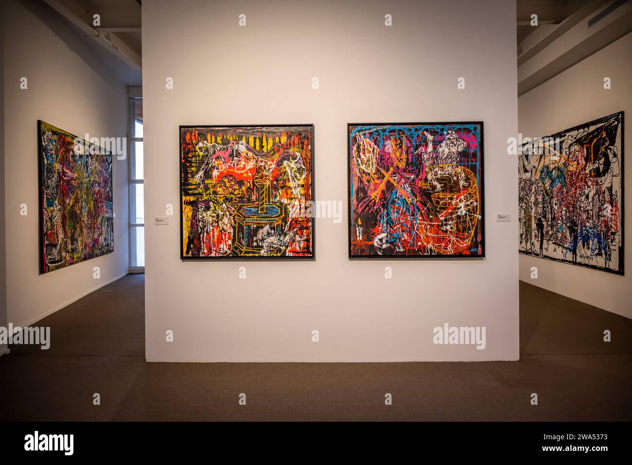 Orsten Groom retrospective 'Vulcan of Coma', Musee Paul Valery houses a ...