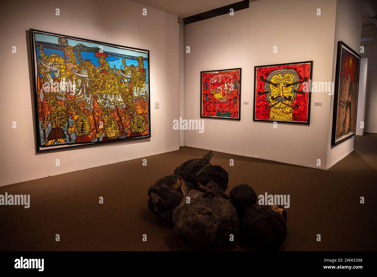 Orsten Groom retrospective 'Vulcan of Coma', Musee Paul Valery houses a ...