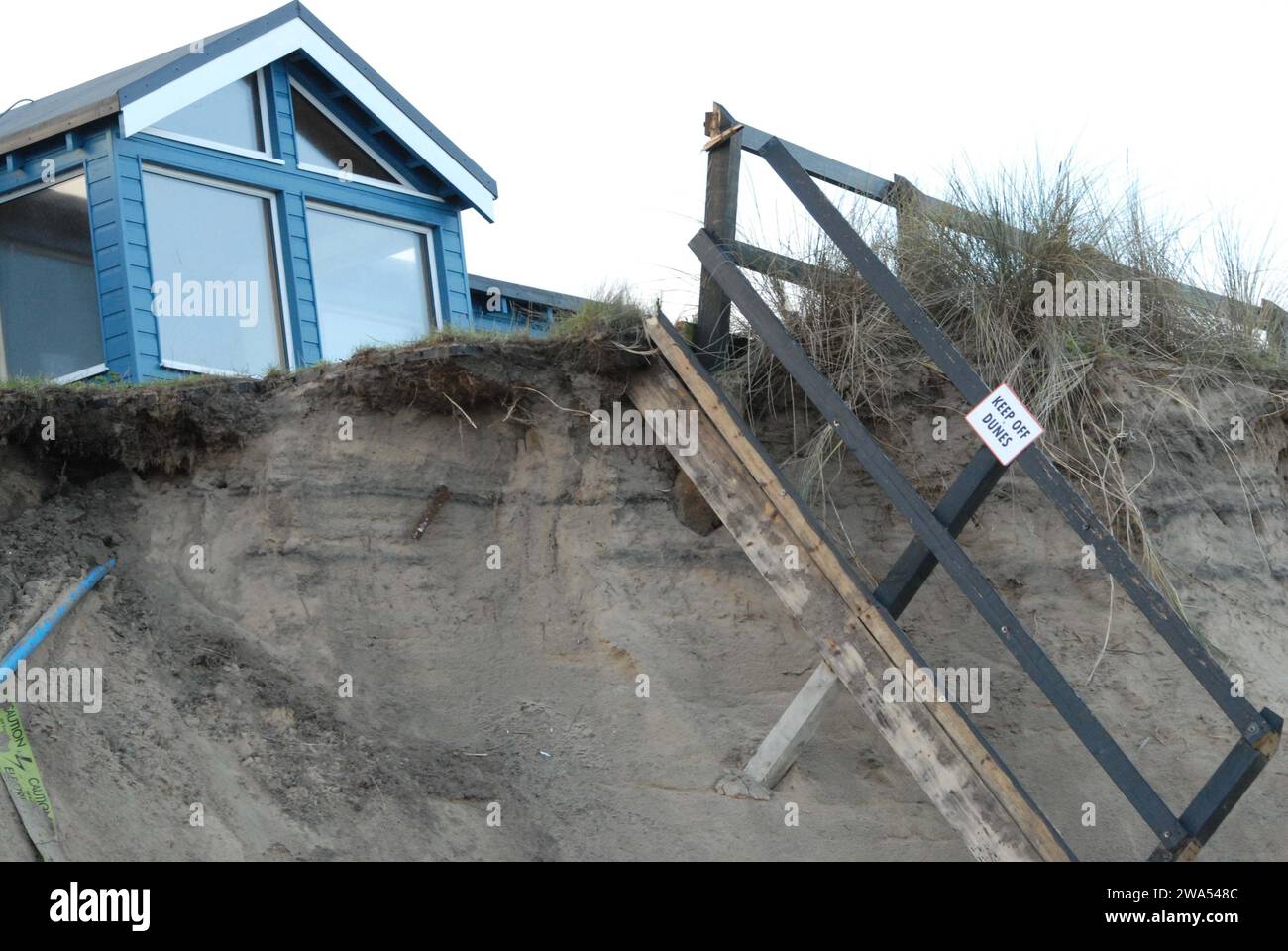 Property due for demolition on The Marrams, after coastal erosion ...