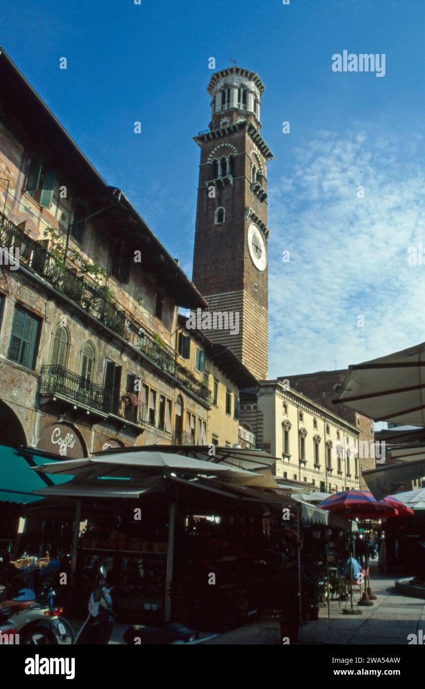 Verona towers rooftops view hi-res stock photography and images - Alamy