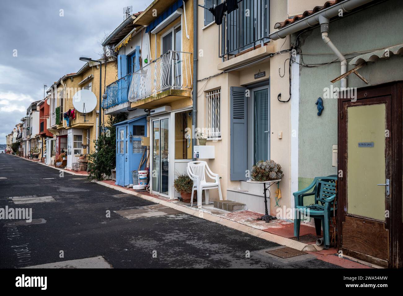La Pointe Courte, a working class fishing neighbourhood situated ...