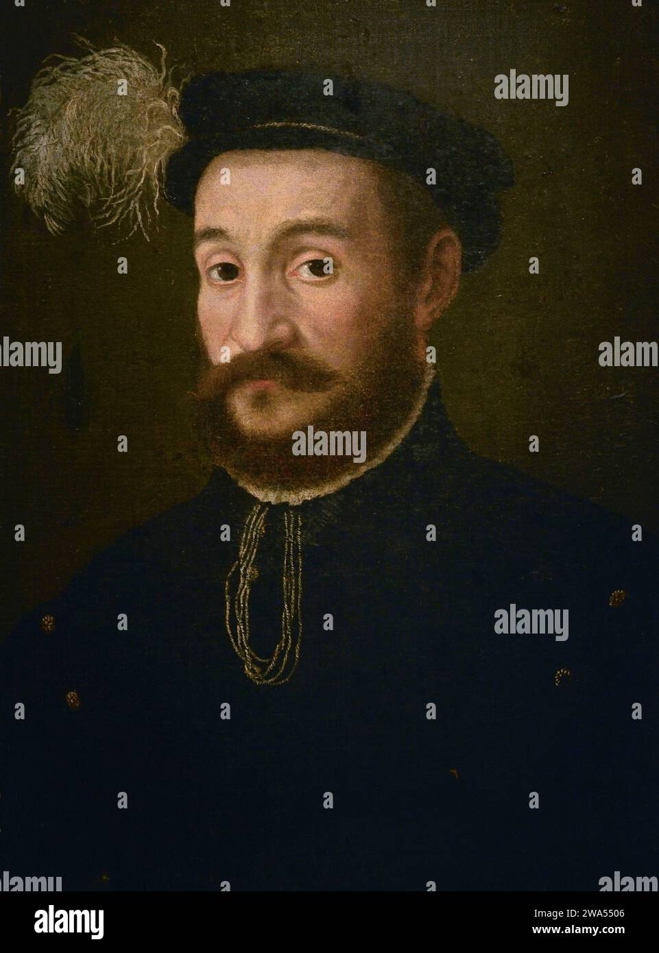 Attributed to an emilian painter in the mid 16th century hi-res stock ...