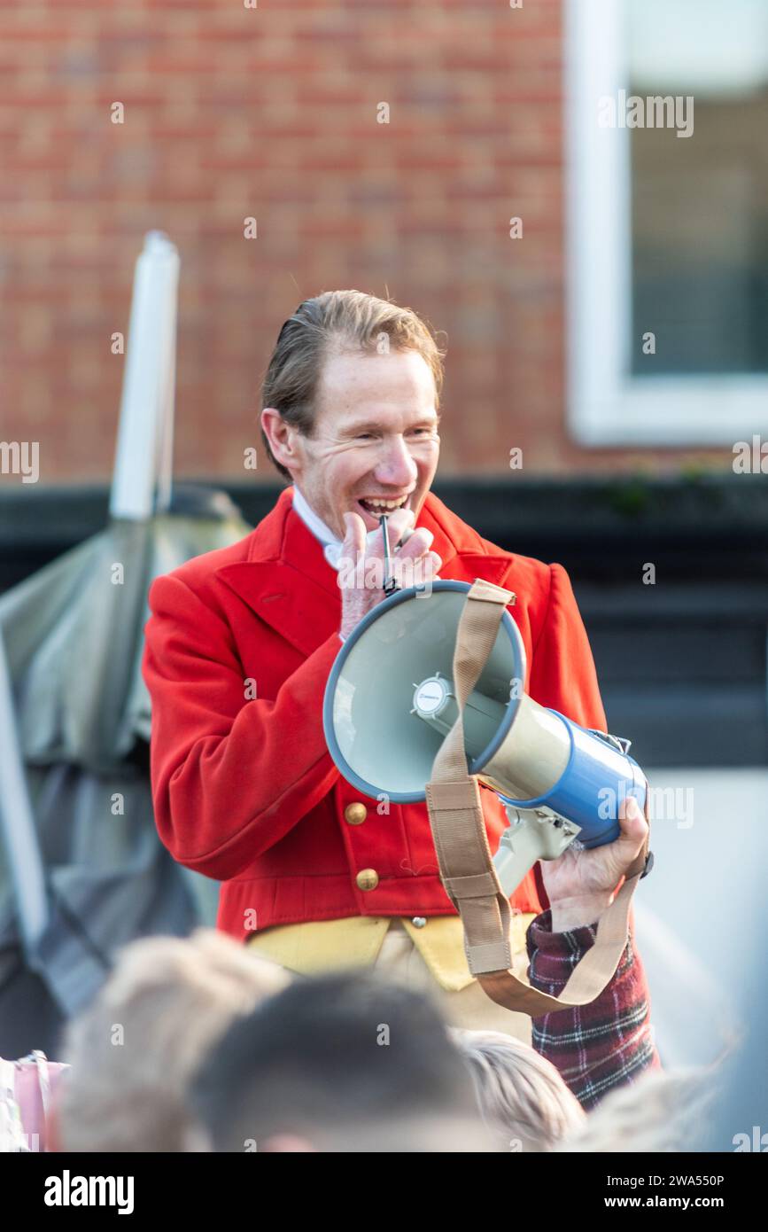 The Puckeridge & Essex Union Hunt paraded their horses through High ...