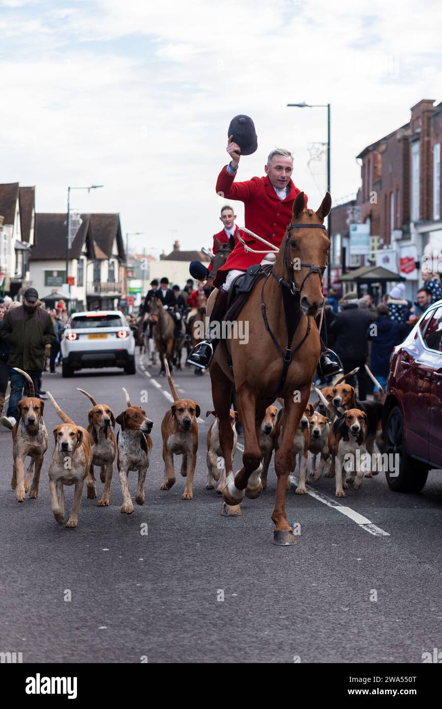 Puckeridge and essex union hunt hi-res stock photography and images - Alamy