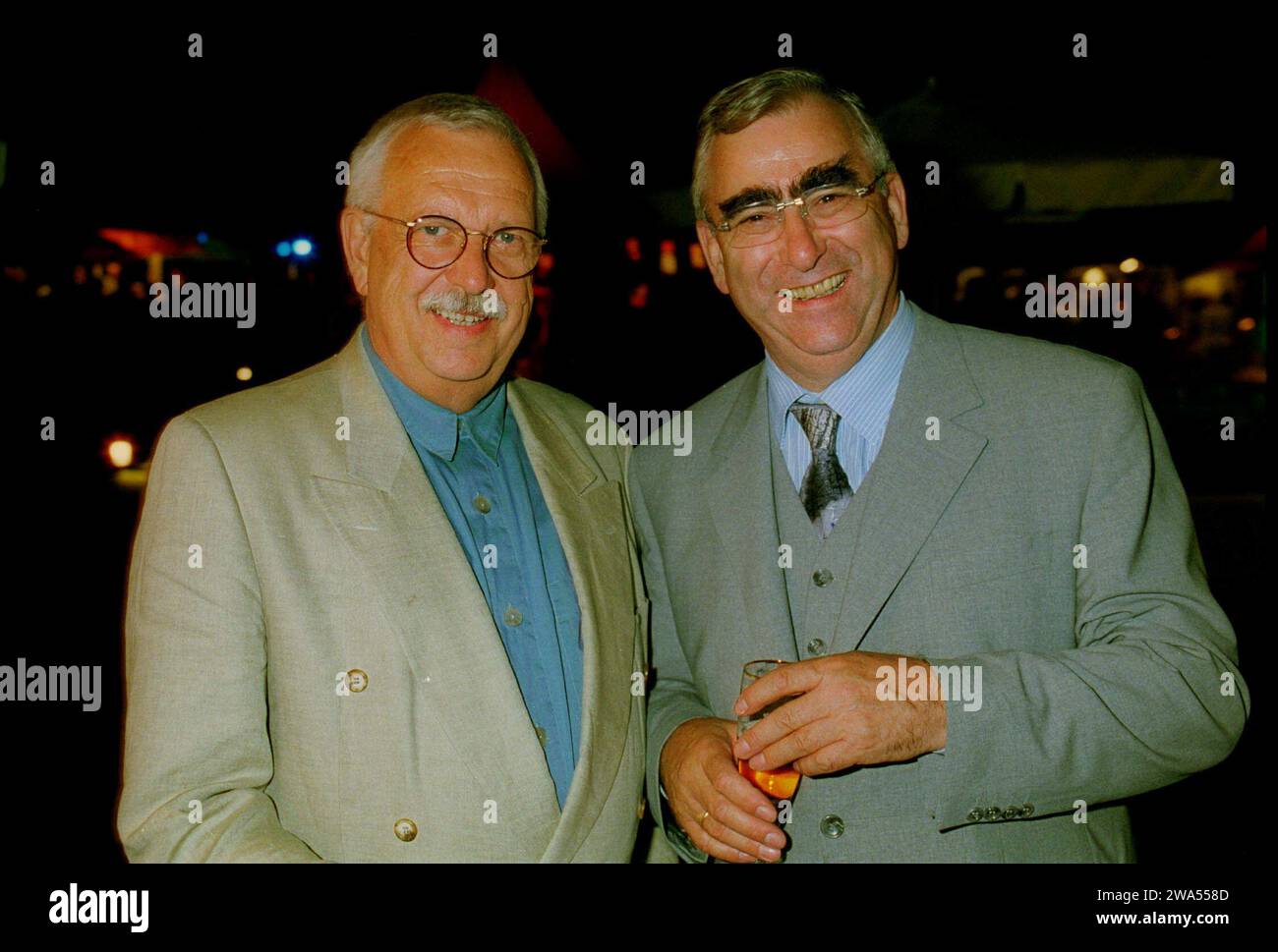 Abschlussparty des ARD Studio Bonn mit dabei: TV Moderator Geert Müller ...