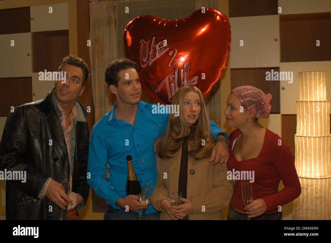 Szenen zur RTL Soap Serie Unter uns Folge 1969, Deutschland 2002 mit ...