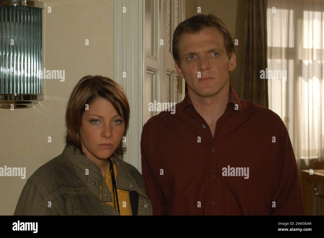 Szenen zur RTL Soap Serie Unter uns Folge 1969, Deutschland 2002 mit dabei: ?, Timo Ben Schöfer ...