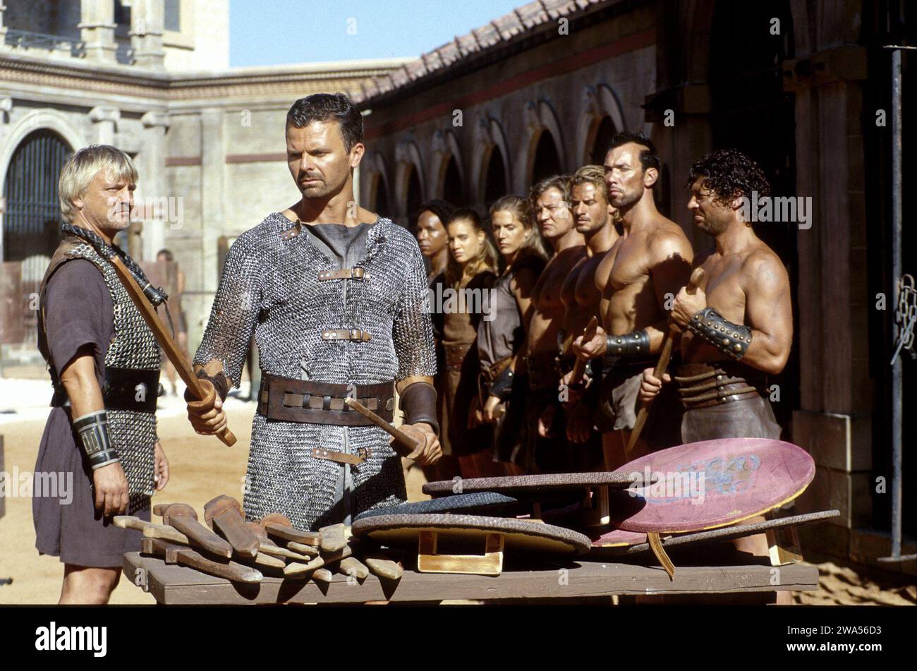 Szenen aus dem Fernsehfilm Held der Gladiatoren Koproduktion von RTL ...