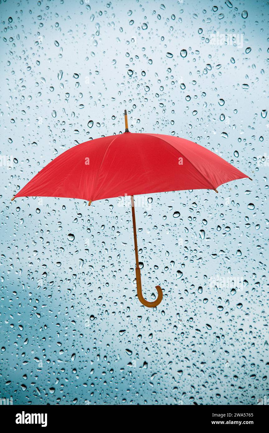 Raindrops umbrella hi-res stock photography and images - Alamy