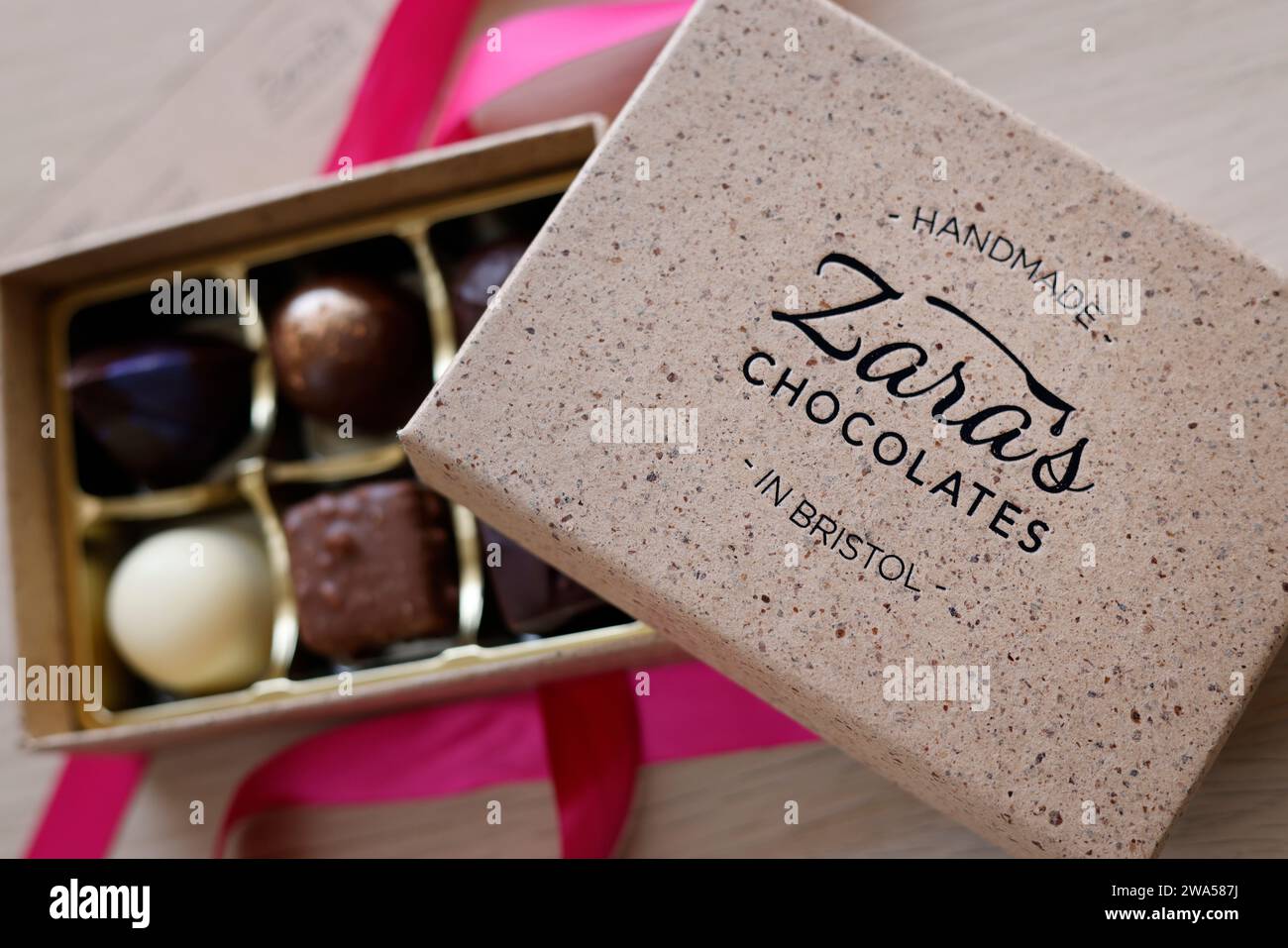 A box of handmade chocolates, by Zara's Chocolates of Bristol. - 26 May ...