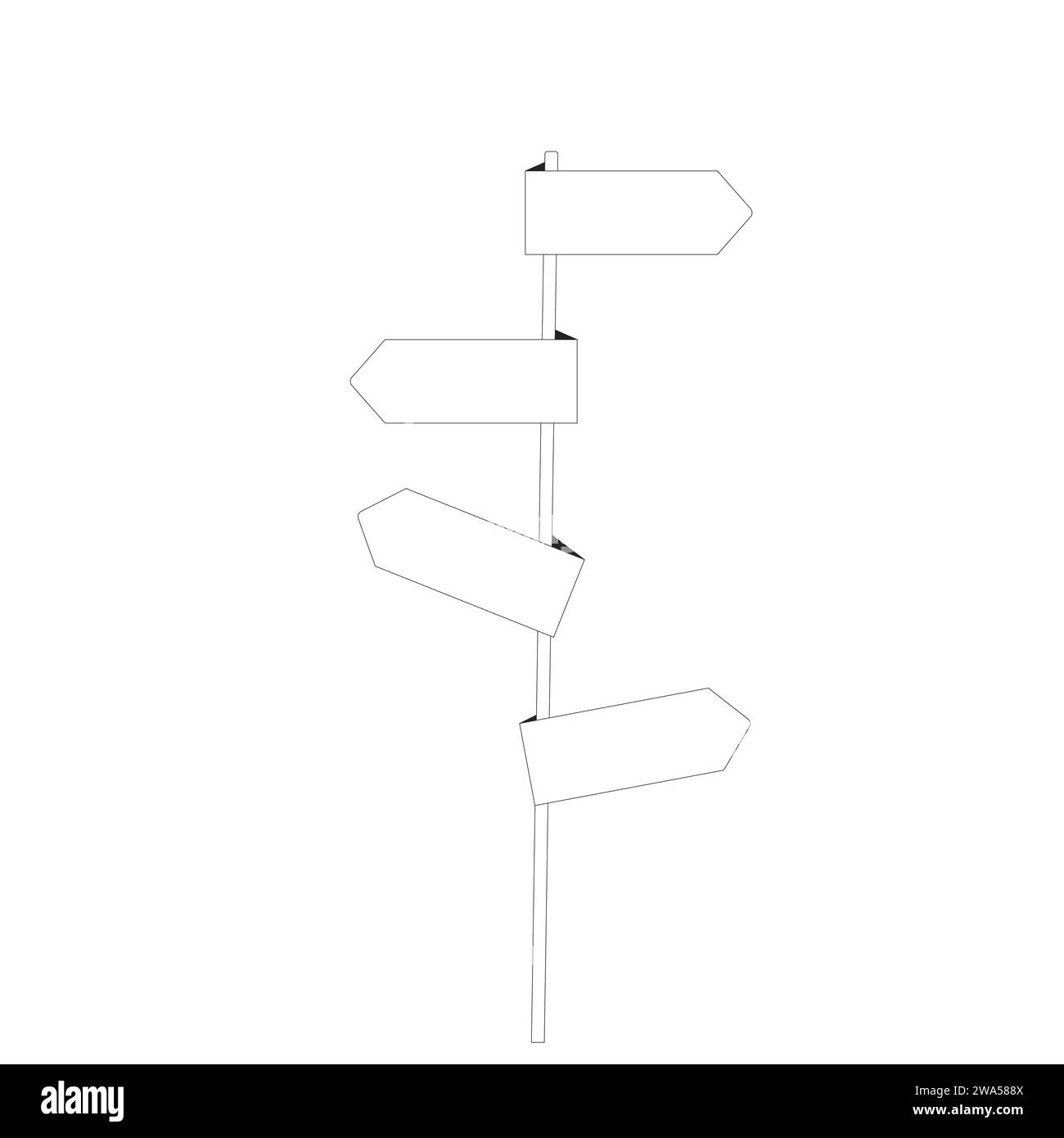 Pathway indicator Stock Vector Images - Alamy