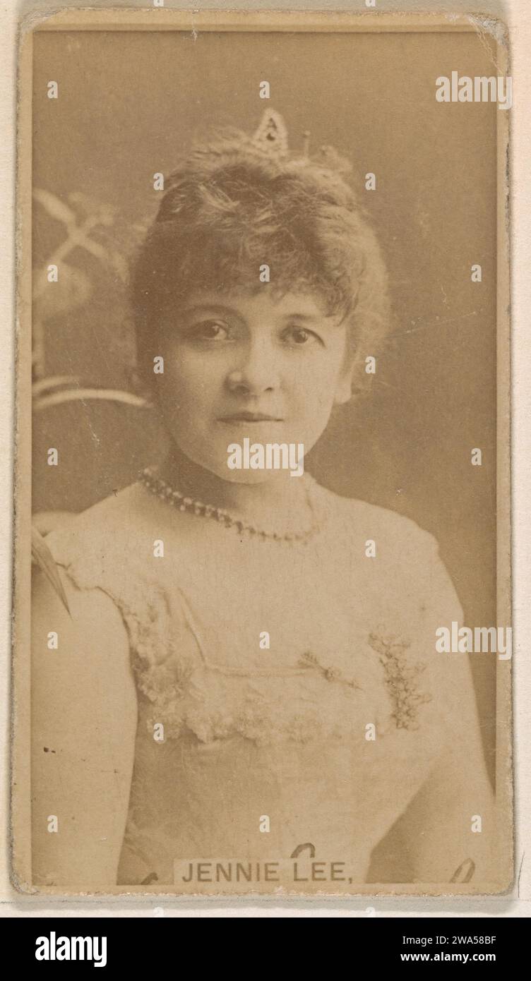 Jennie Lee, from the Actresses series (N245) issued by Kinney Brothers ...