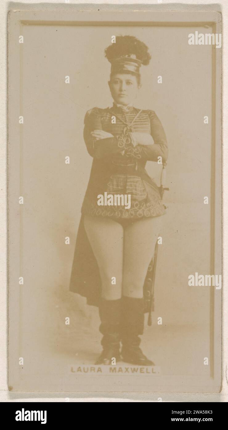 Laura Maxwell, from the Actresses series (N245) issued by Kinney ...