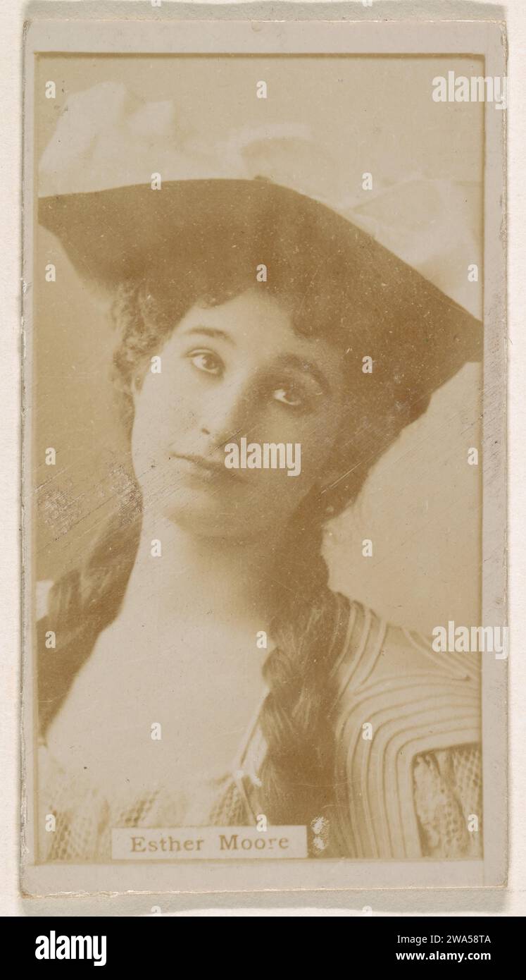 Esther Moore, from the Actresses series (N245) issued by Kinney ...