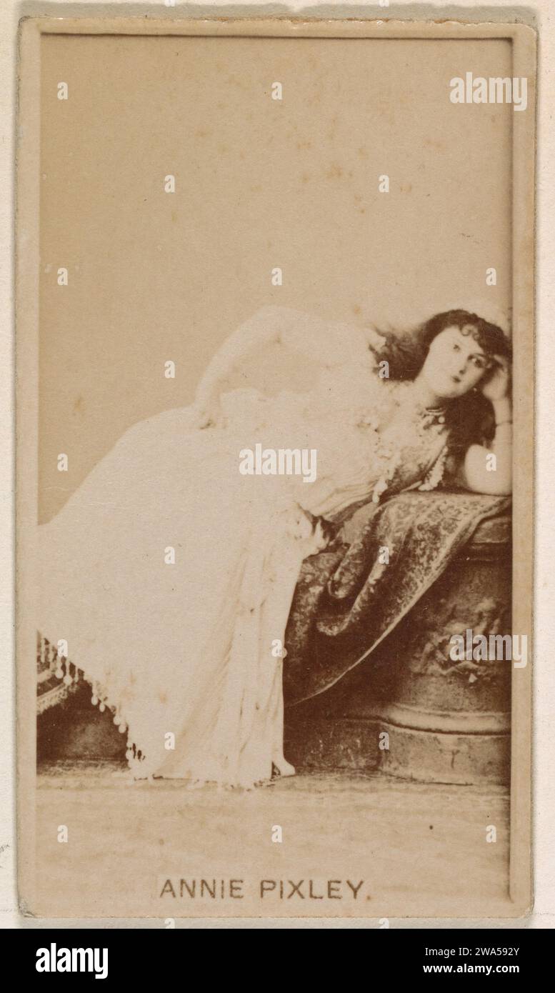 Annie Pixley, from the Actresses series (N245) issued by Kinney ...