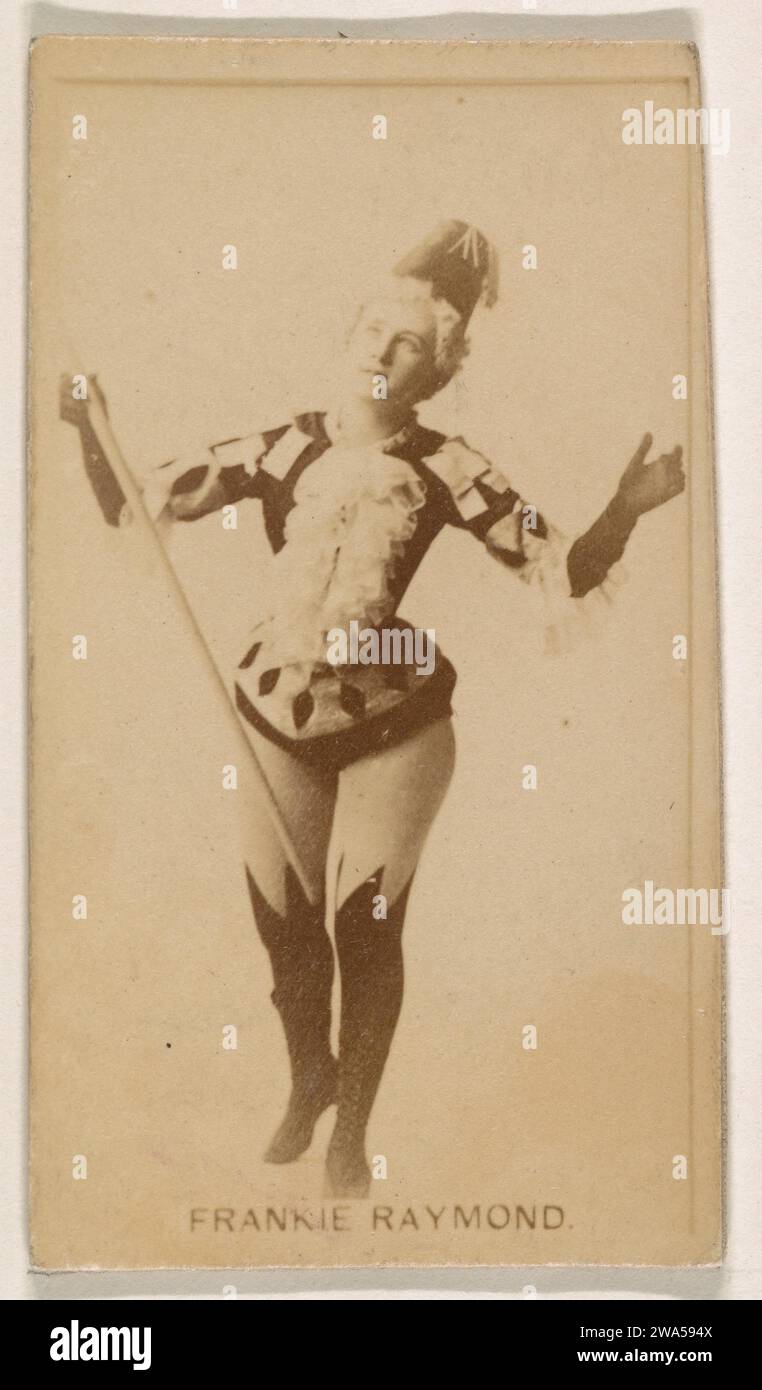 Frankie Raymond, from the Actresses series (N245) issued by Kinney ...