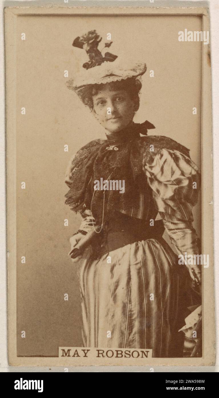 May Robson, from the Actresses series (N245) issued by Kinney Brothers ...