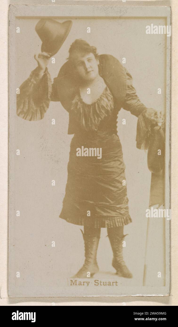 Mary Stuart, from the Actresses series (N245) issued by Kinney Brothers ...