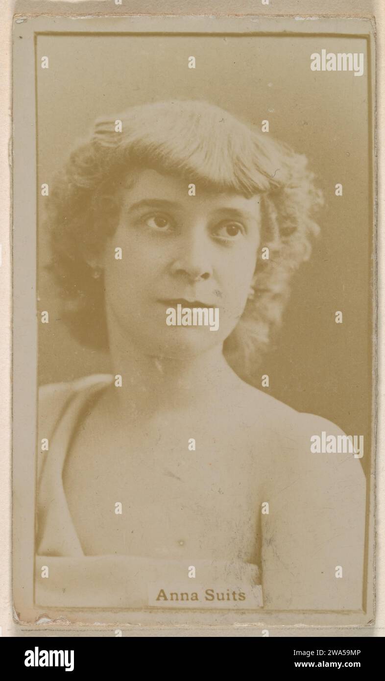 Anna Suits, from the Actresses series (N245) issued by Kinney Brothers ...