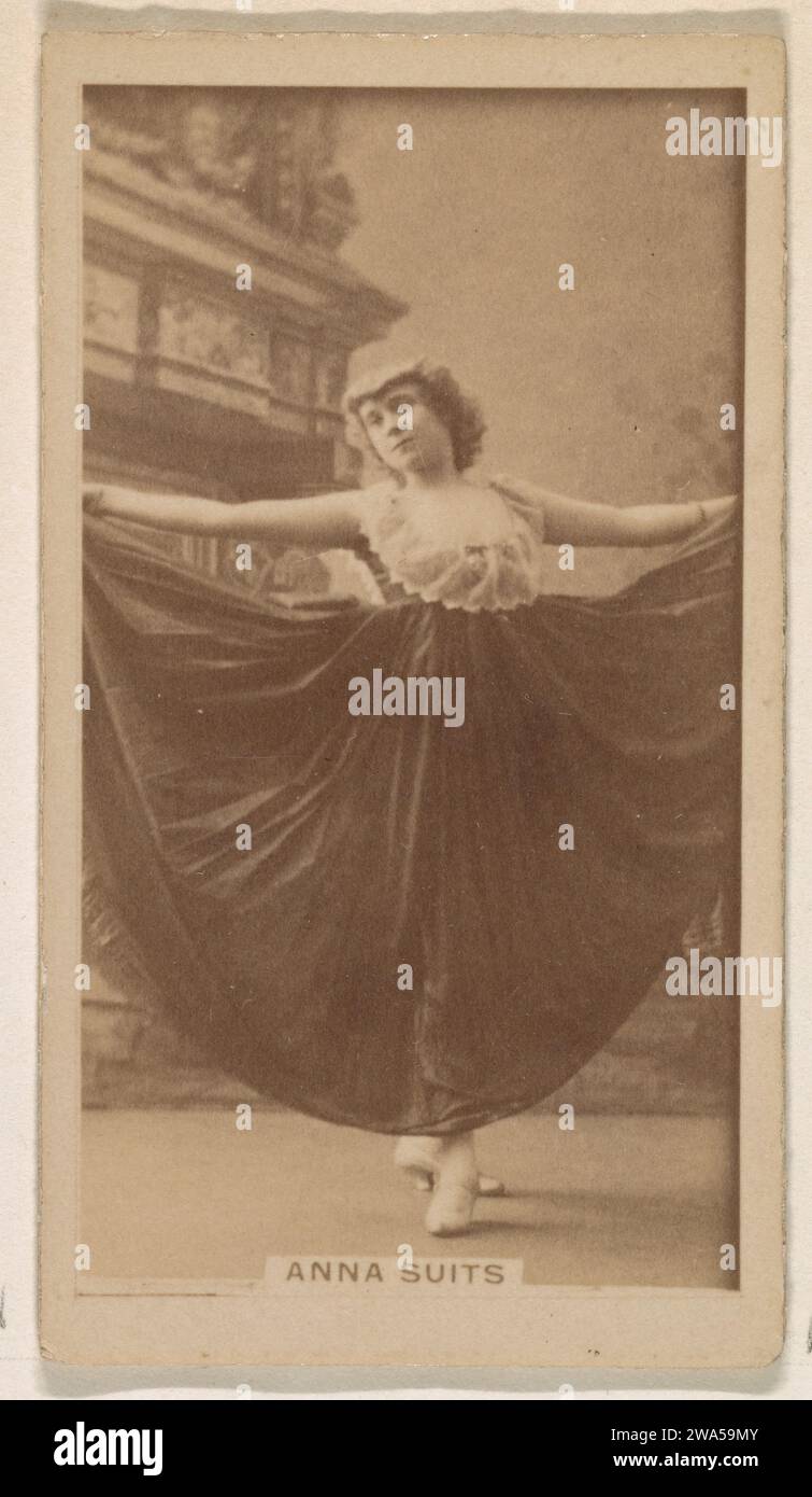 Anna Suits, from the Actresses series (N245) issued by Kinney Brothers ...
