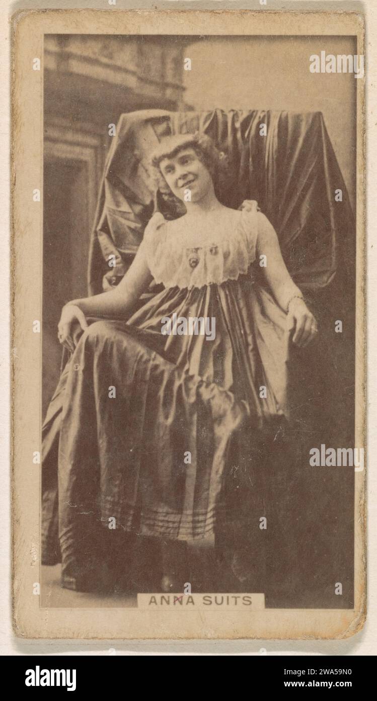 Anna Suits, from the Actresses series (N245) issued by Kinney Brothers ...