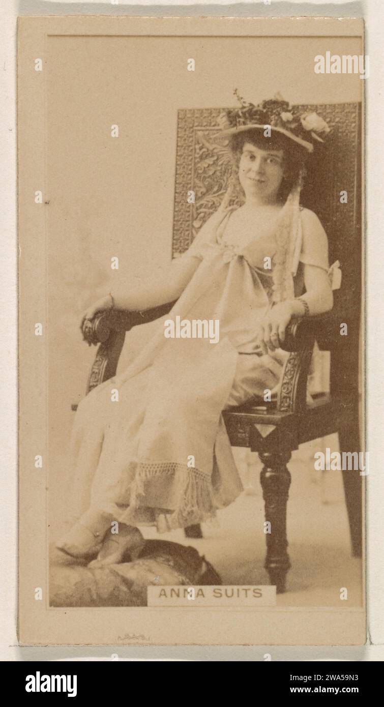Anna Suits, from the Actresses series (N245) issued by Kinney Brothers ...
