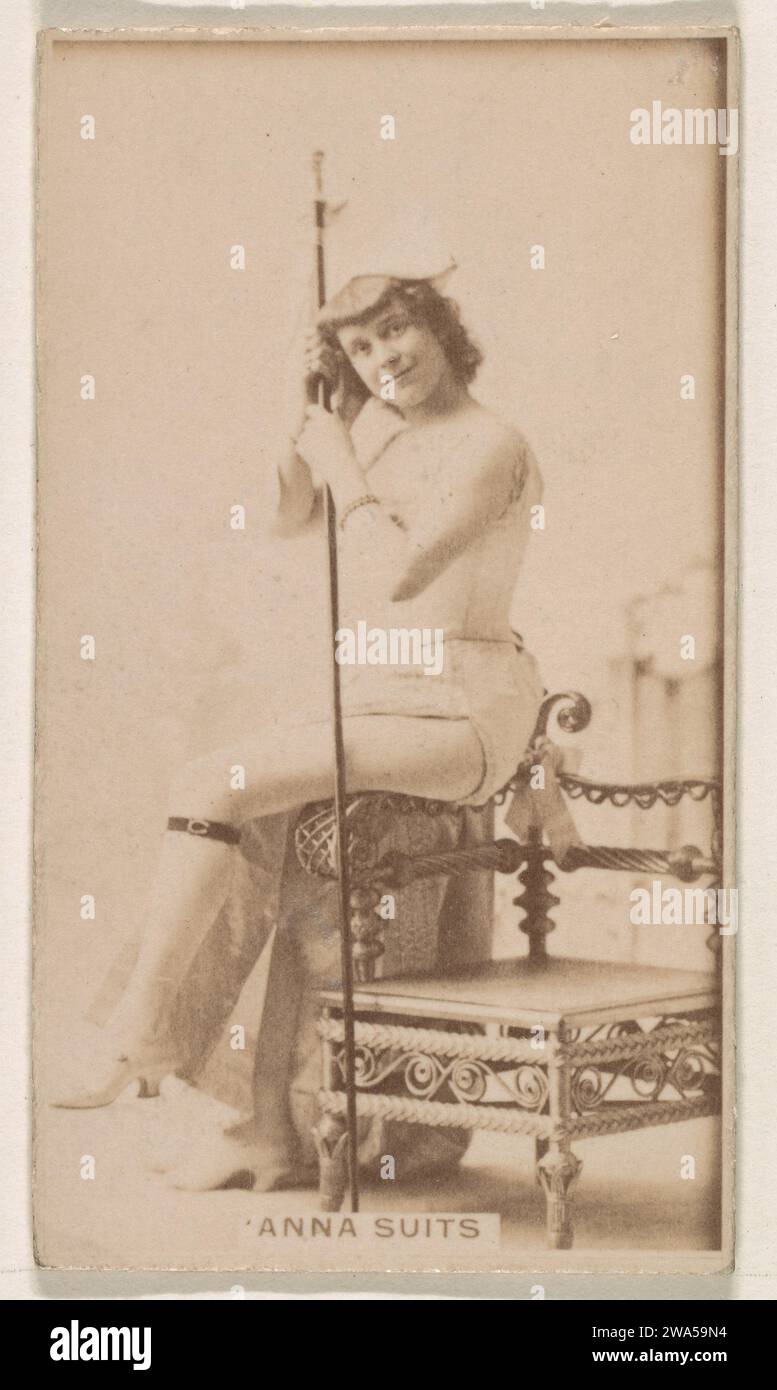 Anna Suits, from the Actresses series (N245) issued by Kinney Brothers ...