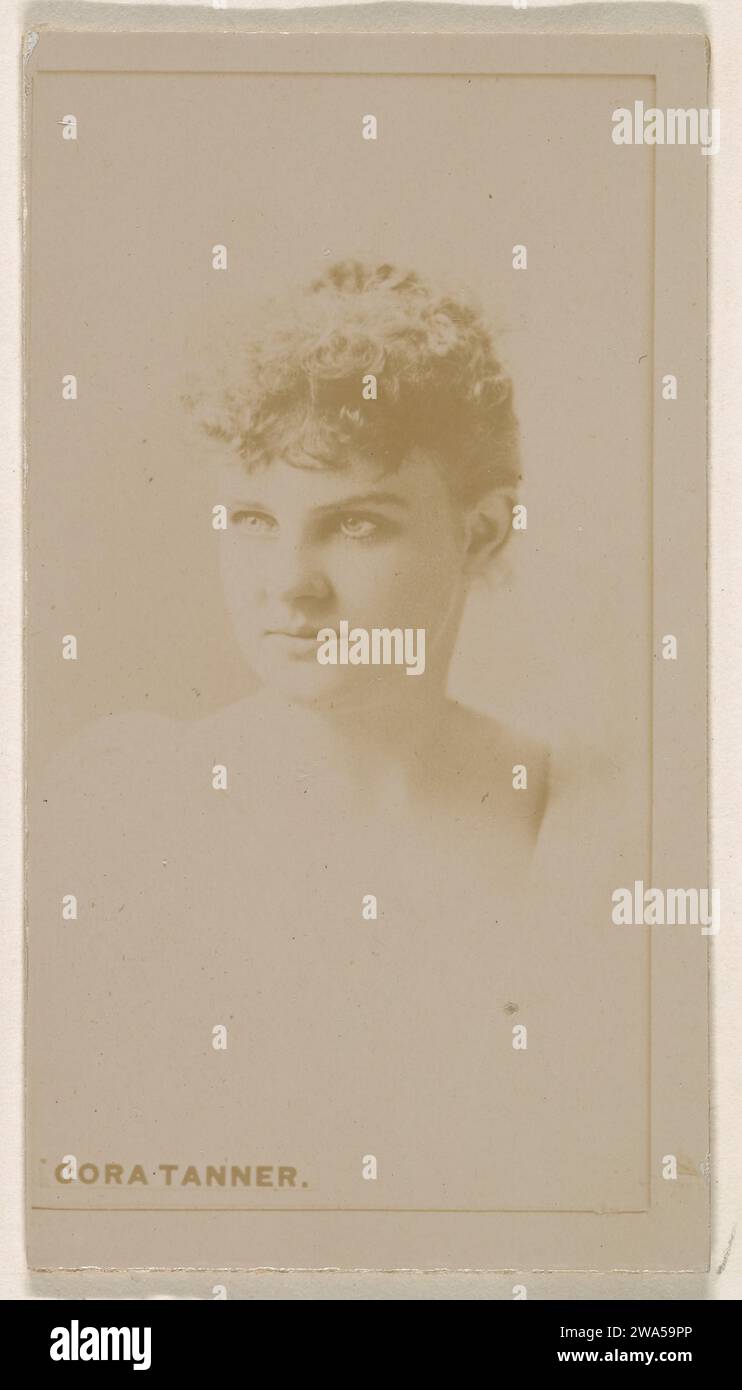 Cora Tanner, from the Actresses series (N245) issued by Kinney Brothers ...