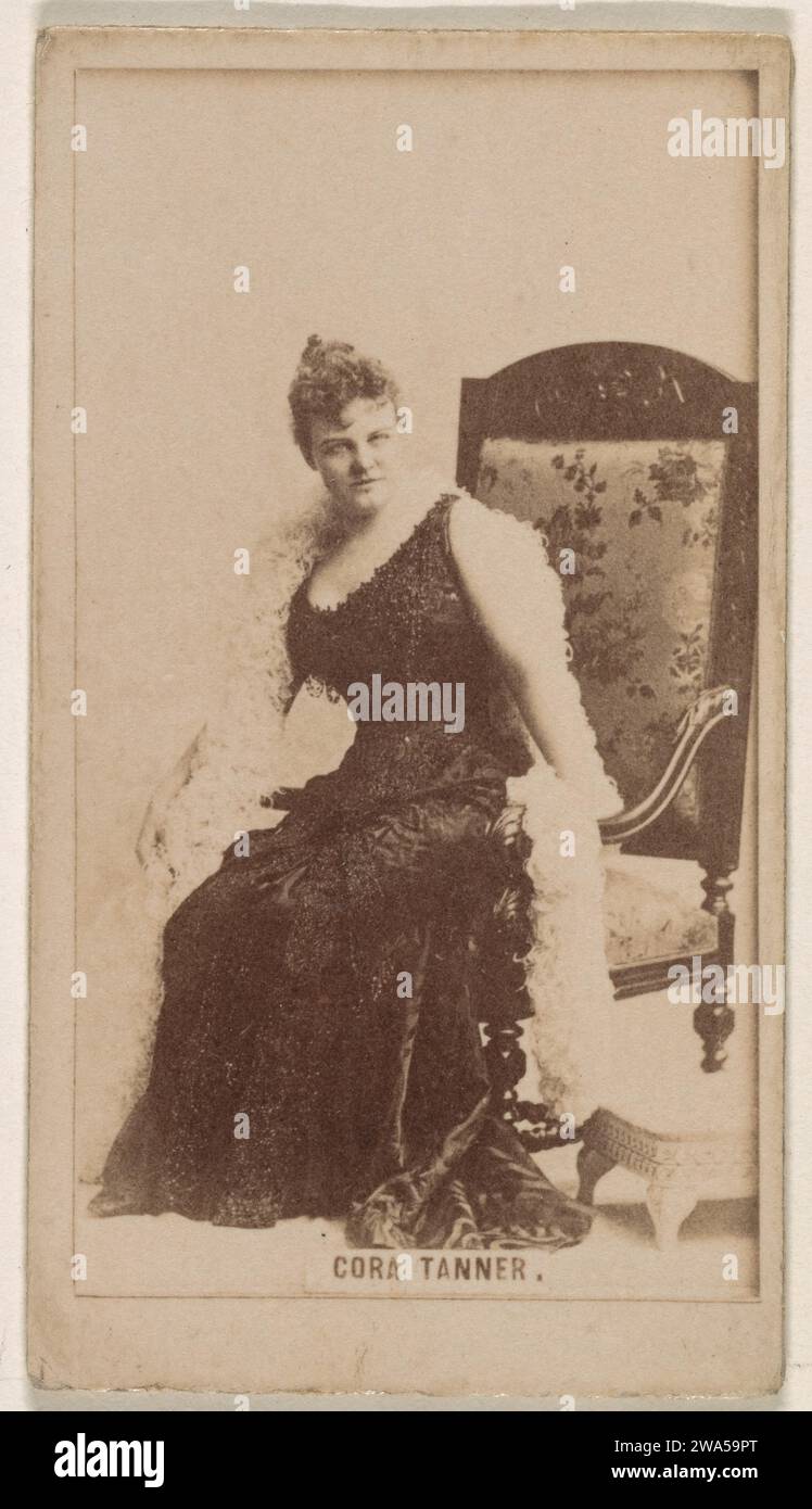 Cora Tanner, from the Actresses series (N245) issued by Kinney Brothers ...