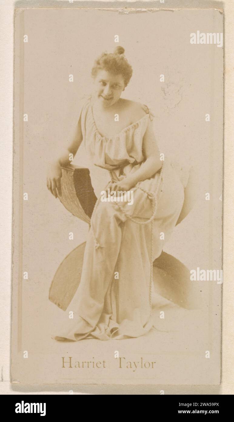 Harriet Taylor, from the Actresses series (N245) issued by Kinney ...