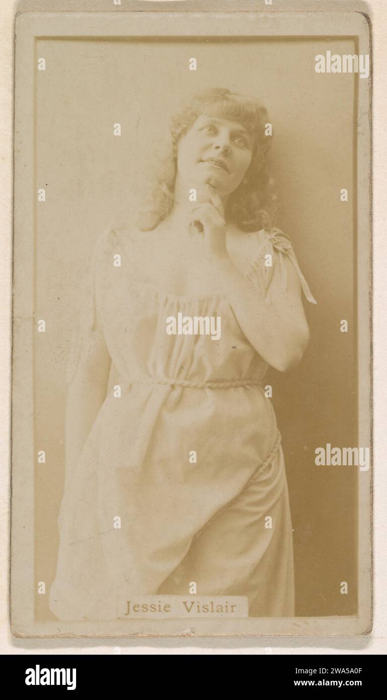 Jessie Vislair, from the Actresses series (N245) issued by Kinney ...