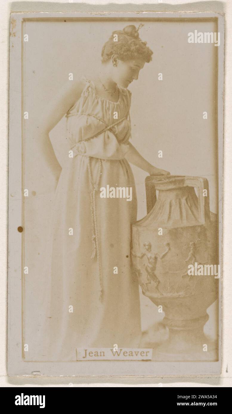 Jean Weaver, from the Actresses series (N245) issued by Kinney Brothers ...