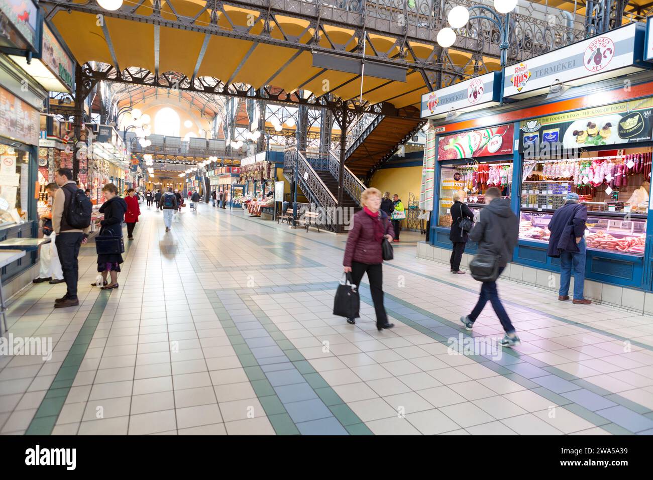 Undercover market budapest hi-res stock photography and images - Alamy