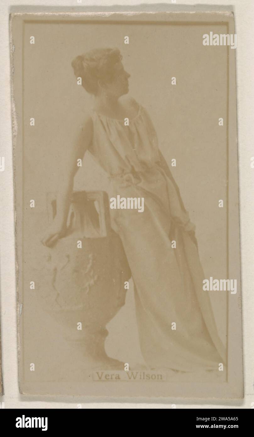 Vera Wilson, from the Actresses series (N245) issued by Kinney Brothers ...