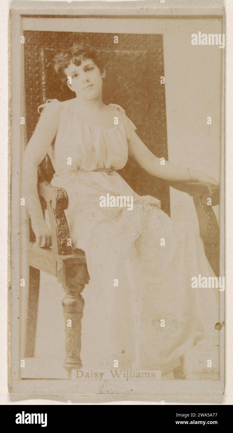 Daisy Williams, from the Actresses series (N245) issued by Kinney ...