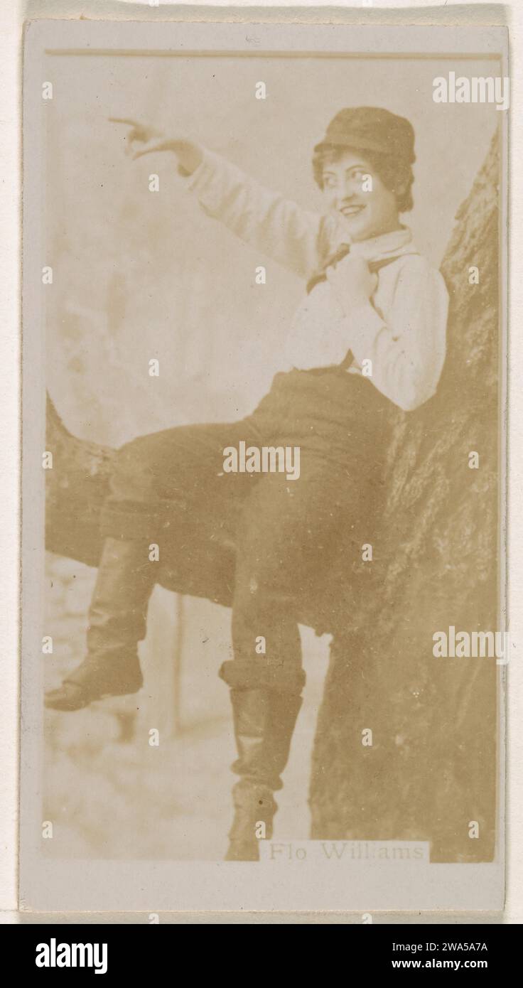 Flo Williams, from the Actresses series (N245) issued by Kinney ...