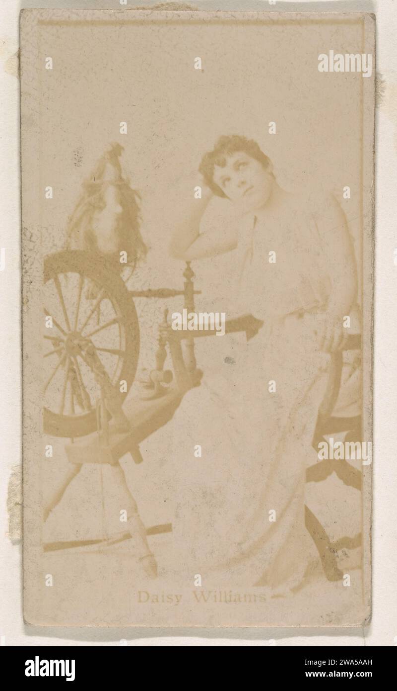 Daisy Williams, from the Actresses series (N245) issued by Kinney ...