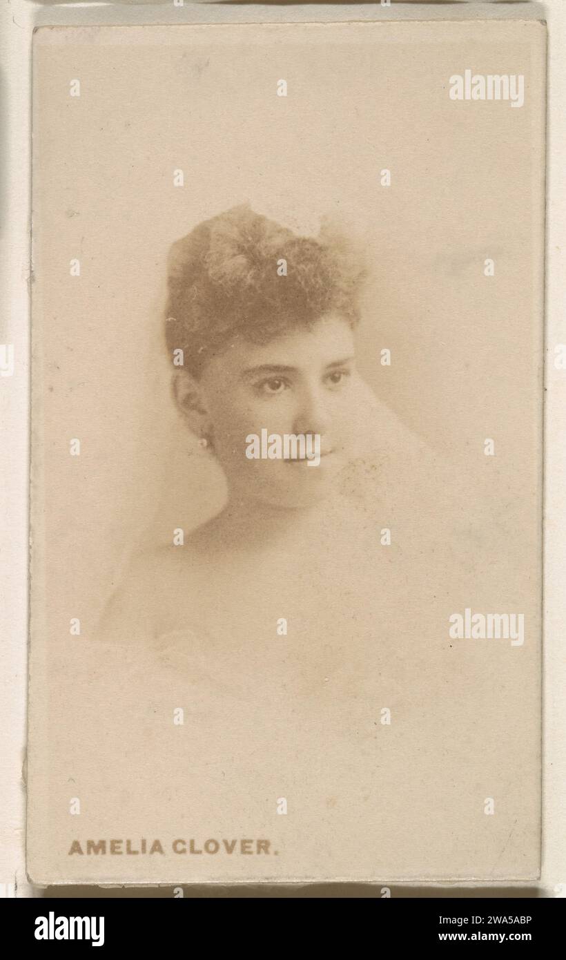 Amelia Glover, from the Actresses series (N246), Type 1, issued by ...